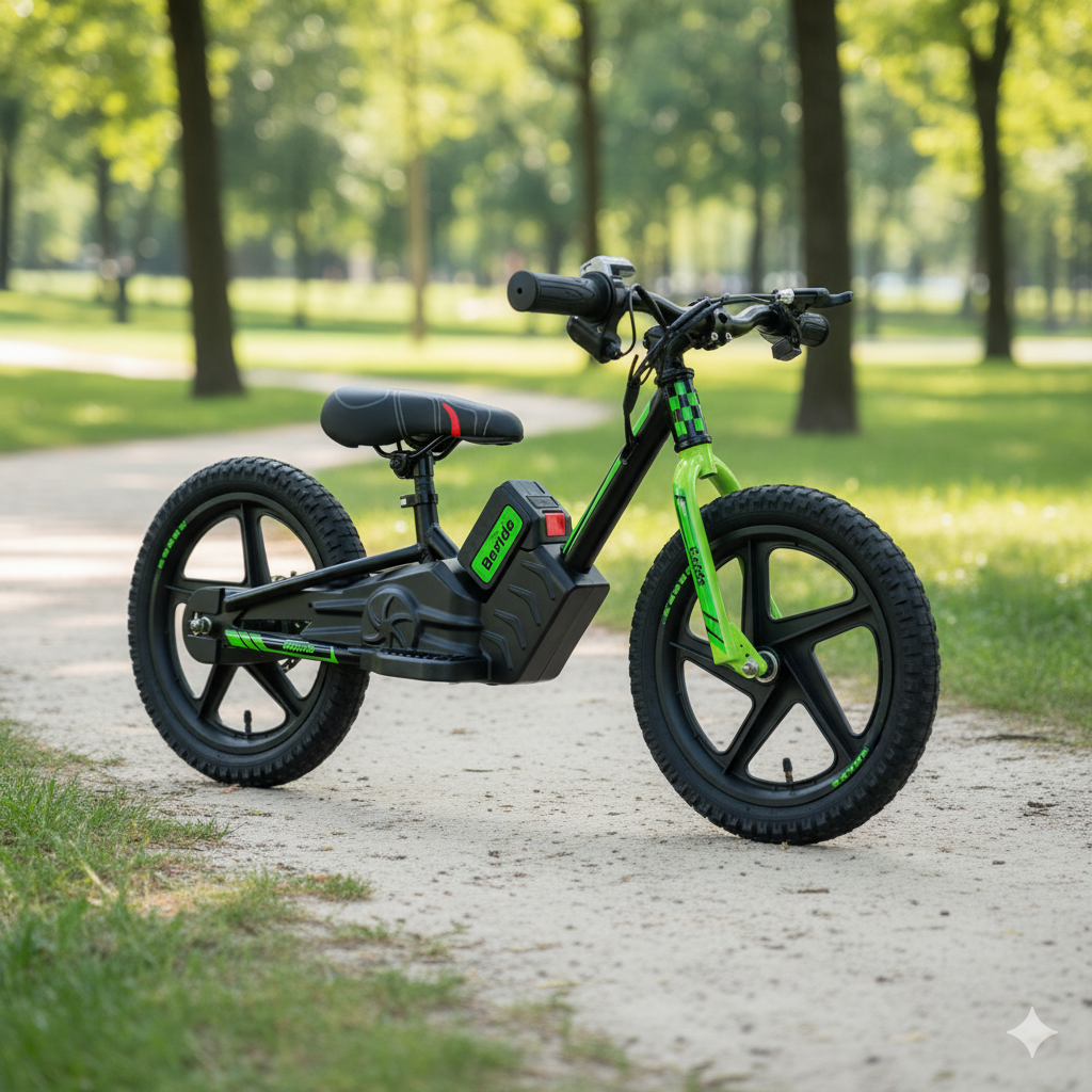 Bicicleta Eléctrica BeRide Aro 16 Verde — Bebesit